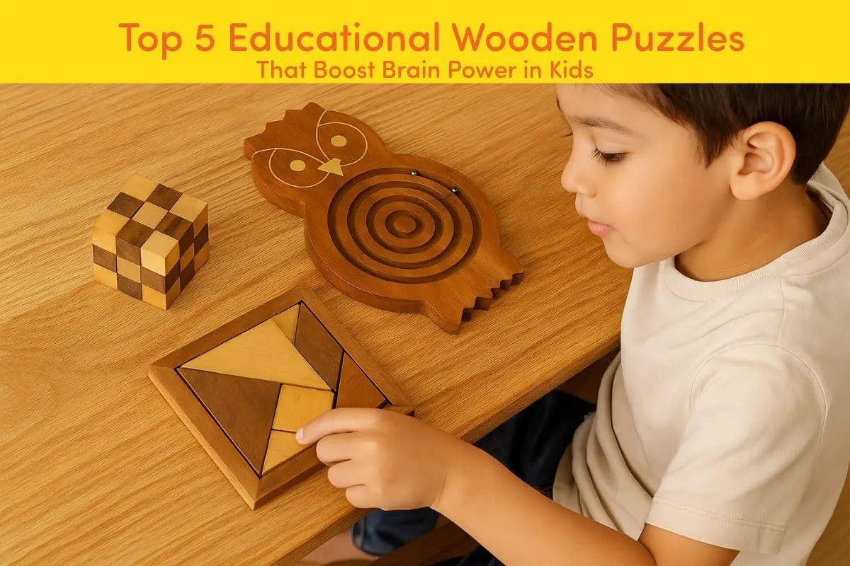 Top 5 Educational Wooden Puzzles That Boost Brain Power in Kids – Mittimate